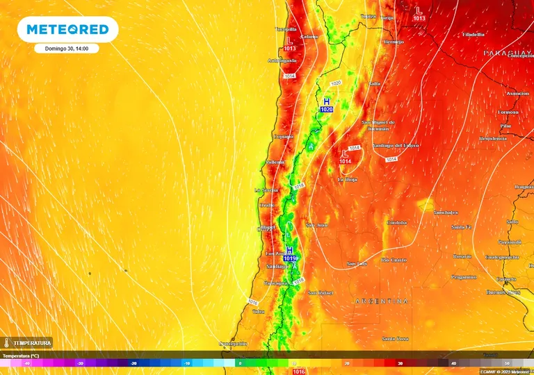 Evento meteorológico de calor llegará a la Región Metropolitana ...